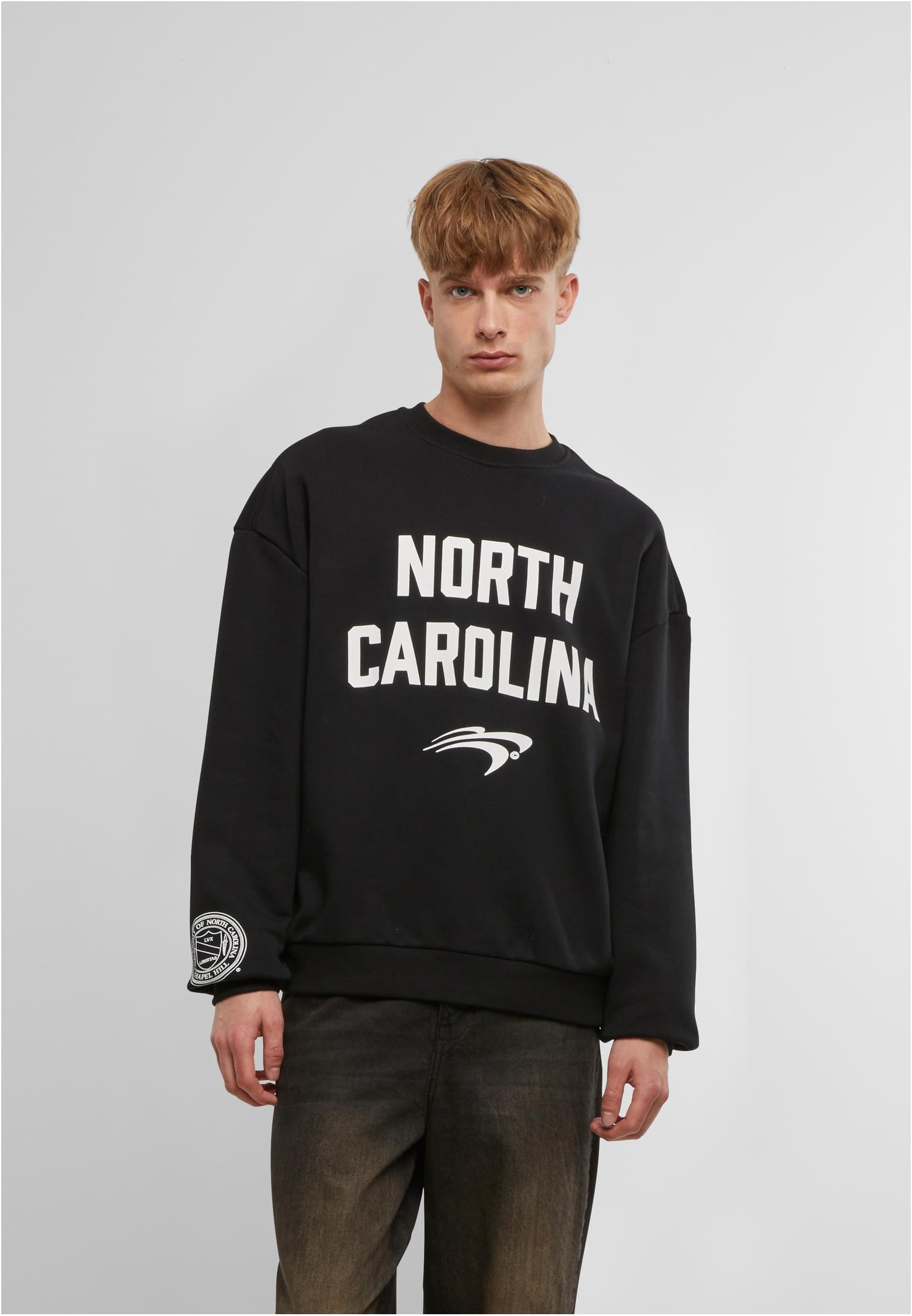 North Carolina Bold Faced Oversize Crewneck - HIROSTAMPE